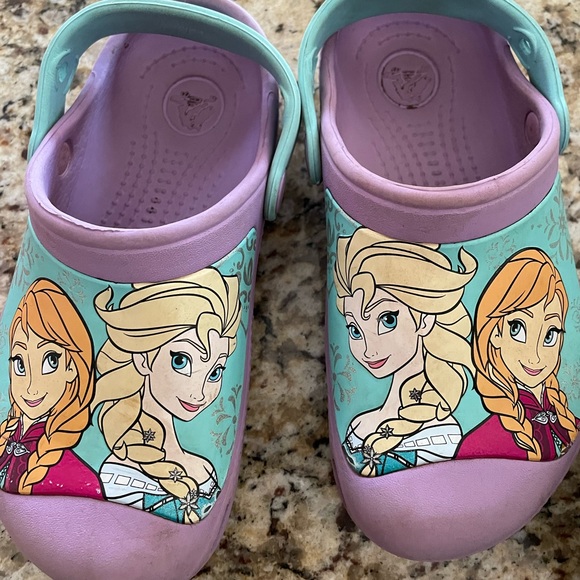 CROCS | Shoes | Used Condition Frozen Crocs | Poshmark